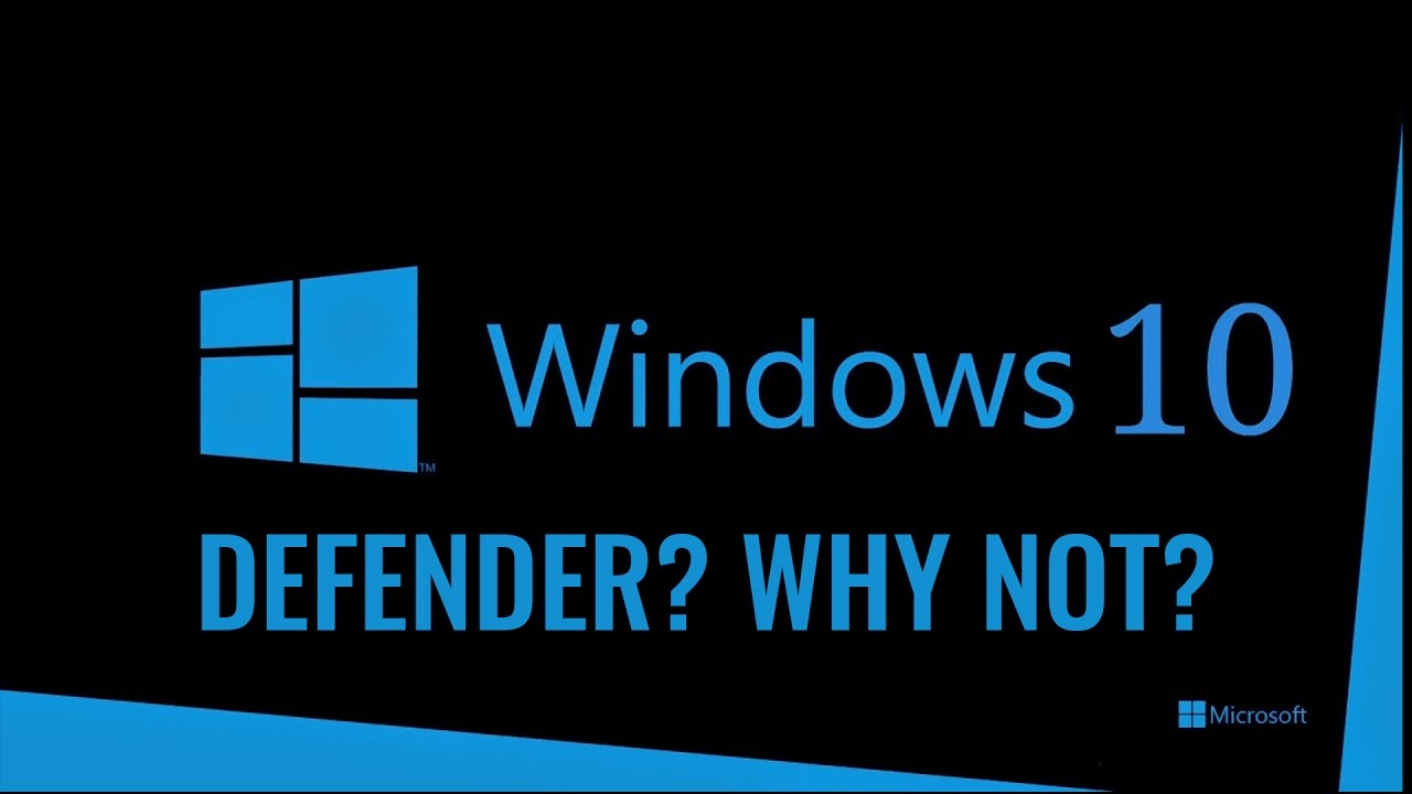 Why I Don T Recommend Windows Defender